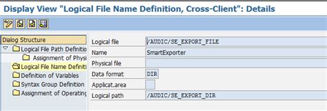 Function Button Logical File