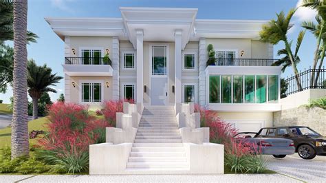 Modelo de Casa Terreno Aclive 20x40 em Condomínio Terras de Vinhedo