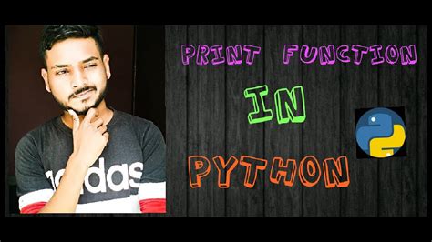 Print Function Functionality In Python Priyansh Jain Python Tutorial For Beginner Youtube