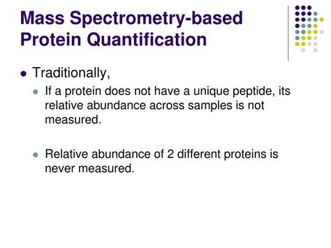 Ppt Shared Peptides In Mass Spectrometry Based Protein Quantification Powerpoint Presentation