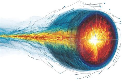 Understanding P Wave Propagation Through The Earth With Wavefronts And Stock Image Image Of