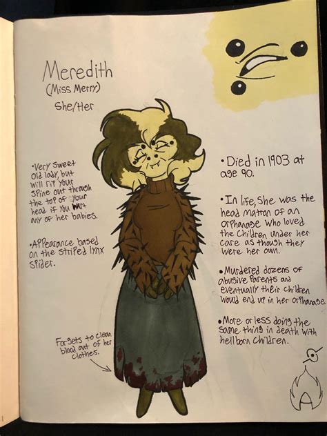 Hazbin Hotel Spider Demon Oc Meredith By Cedra331 On Deviantart