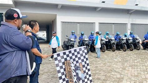 Libatkan 10 Rider Xmax Yamaha Gelar Touring Banjarmasin Lamandau
