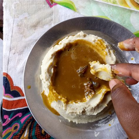 How To Eat Achu In Cameroon Northwest Bamenda Bameleke