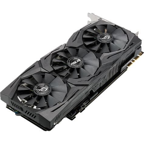 Placa de Vídeo Geforce ROG GTX Ti Strix GB OC ROG STRIX GTX TI O G GAMING GB GDDR X
