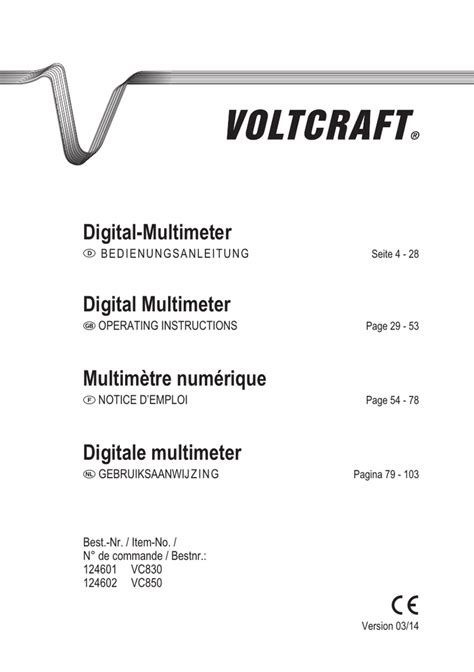 Voltcraft Vc890 Bedienungsanleitung Cheap Wholesalers Vn