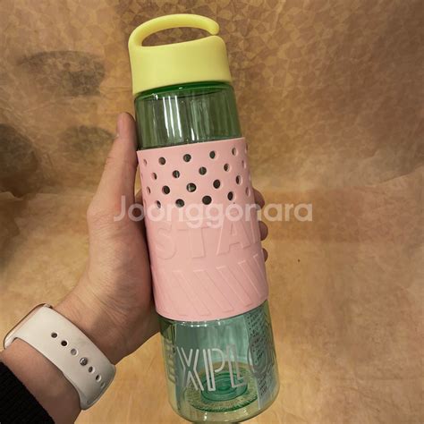 스타벅스 실리콘 슬리브 워터 보틀 그린 식기컵텀블러 중고나라