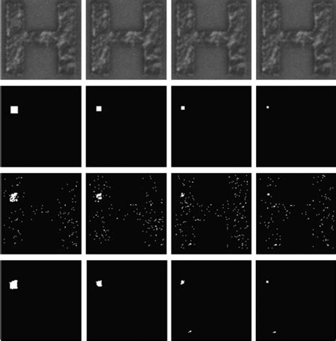Some Examples Of Defect Detection With Different Defect Sizes From The
