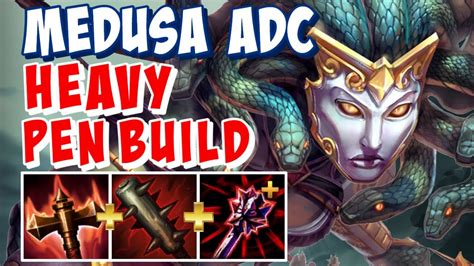 Heavy Penetration Build Carry Medusa Gameplay Smite Season 9 Youtube