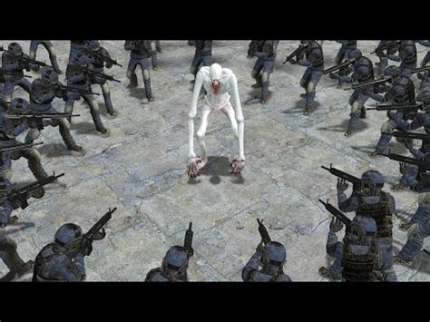 SCP 096 CB VS 100 SCP GUARD Garrys Mod Sandbox YouTube