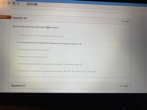 Solved Help Center 10 Incorrect Question 15 0 1 Pts