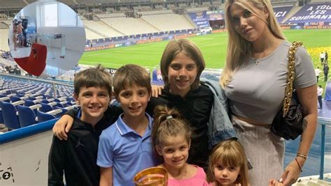 Wanda Nara subió una foto de sus cinco hijos que enterneció a sus seguidores