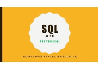 Structured Query Language SQL An Introduction PPT