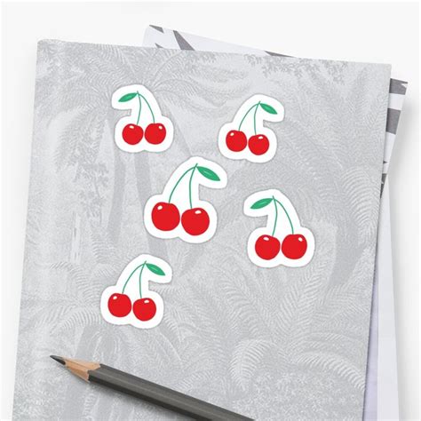 Cute Cherry Sticker Pack