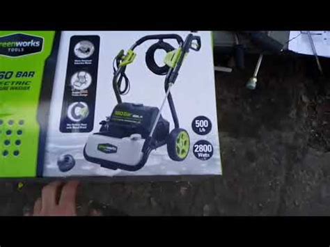 Мойка высокого давления GREENWORKS GPWG8 видео 2 - YouTube