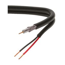 Coaxial Cable:SYV 75-5 Copper 1.0mm Outdoor with Power cable | Топика