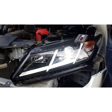 Honda City 2014 2017 Sonar Projector Head Lamp With Light Bar Shopee