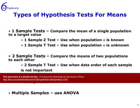 Ppt 053hypothesis Testing Means 27 Slide Ppt Powerpoint