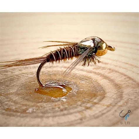 【飛釣行者】若蟲毛鉤 銅珠頭野雞尾 亮藍胸 Nymph Wet Flies 蝦皮購物