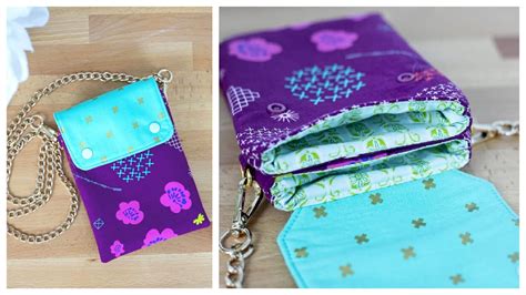 Double Compartment Cross Body Bag Free Sewing Pattern