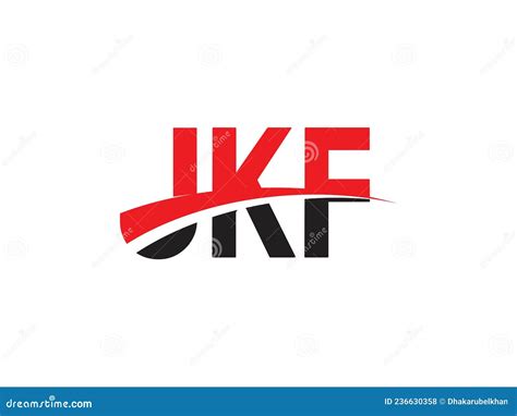 Jkf Letter Initial Logo Design Vector Illustration Stock Vector Illustration Of Element