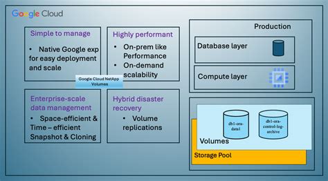 Überblick Oracle Datenbanken mit Google Cloud NetApp Volumes