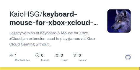 Keyboard Mouse For Xbox Xcloud Readme Md At Main Kaiohsg Keyboard