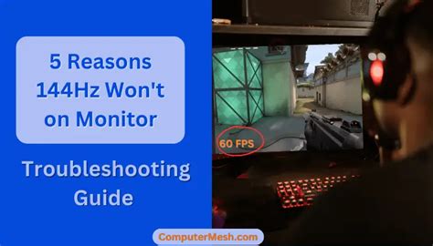 Monitor Won T Run At 144Hz 5 Reasons Trubleshooting