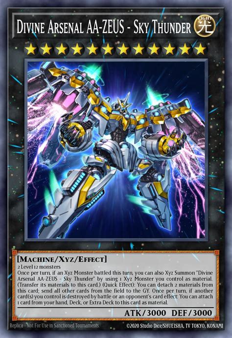 Divine Arsenal Aa Zeus Sky Thunder Yu Gi Oh Card Database Ygoprodeck
