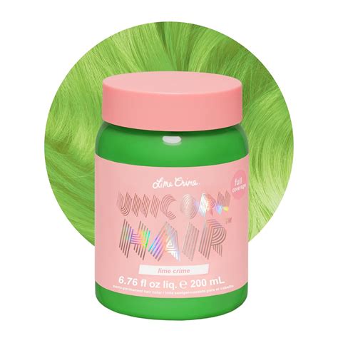 Lime Crime Full Coverage Unicorn Hair Dye Lime India Ubuy