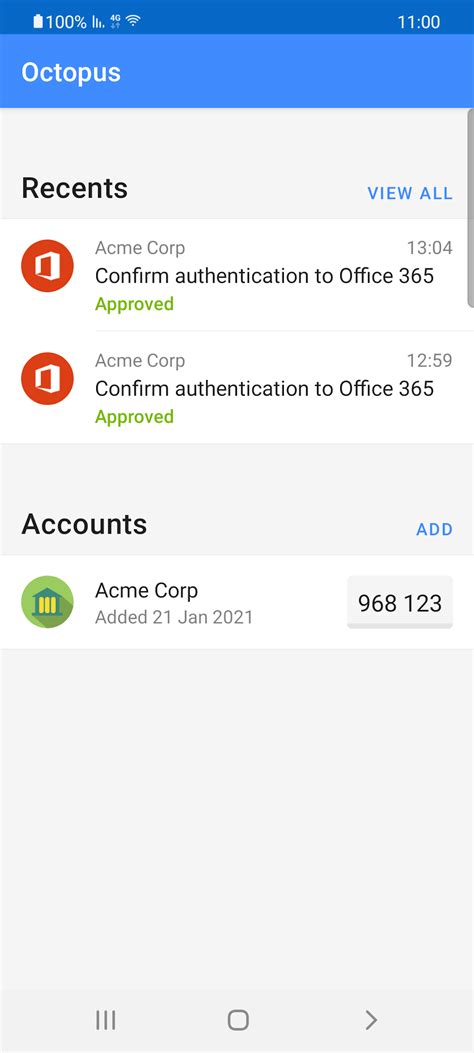 Octopus Authenticator APK для Android Скачать