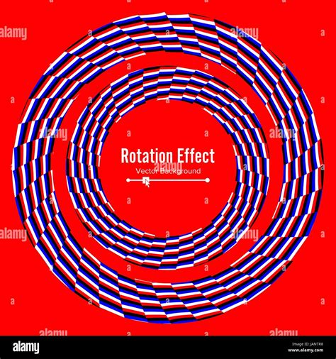 optical illusion vector 3d art rotation dynamic effect spin cycle
