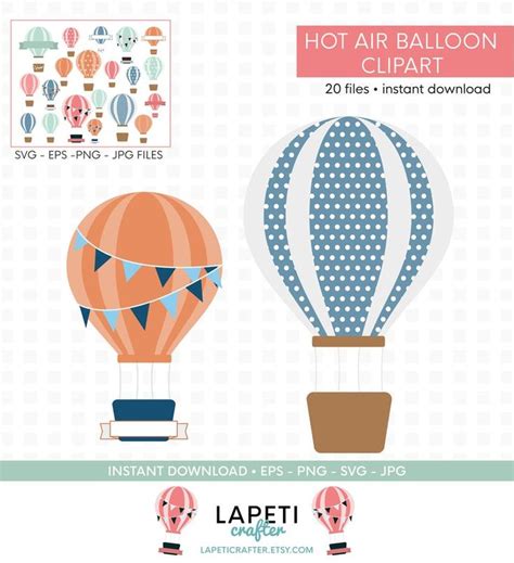 Globo Aerostático Clipart Colección De Clip Arts De Globos En