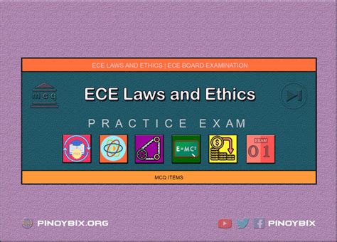 MCQ In Engineering Laws And Ethics Part ECE Board Exam