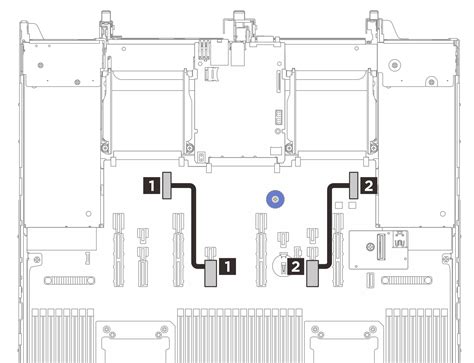 Ocp Module Cable Routing Thinksystem Sr650a V4 Lenovo Docs