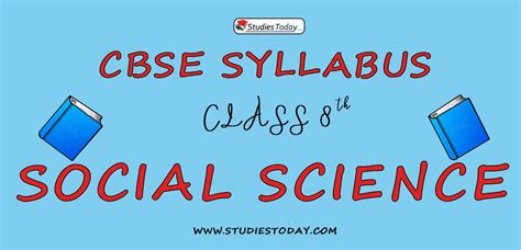 Cbse Syllabus For Class 8 Social Science Revised For 2020 21 Download