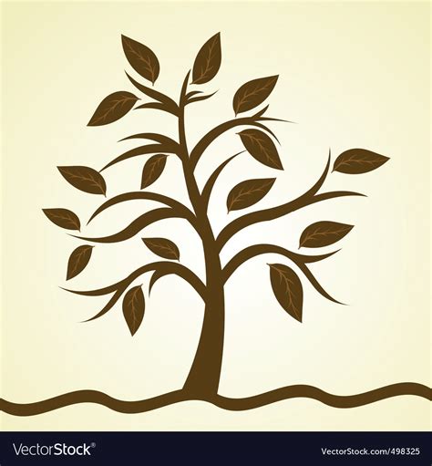 Tree Design Royalty Free Vector Image Vectorstock