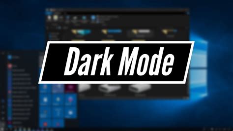 Windows 10 Enable Dark Mode For File Explorer Youtube