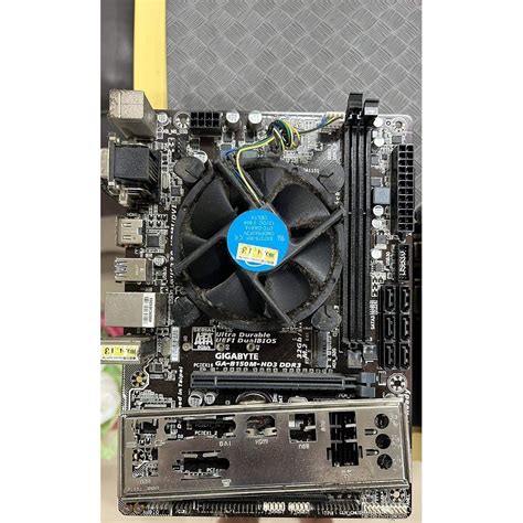 我最便宜二手良品 Cpu 主機板 半套組合 I5 6400 技嘉b150m Hd3 Ddr3 新莊可自取優惠 蝦皮購物