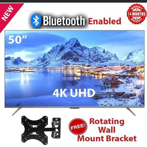 Vitron 50" Inch FHD Frameless Smart Android TV Bluetooth Inbuilt ...