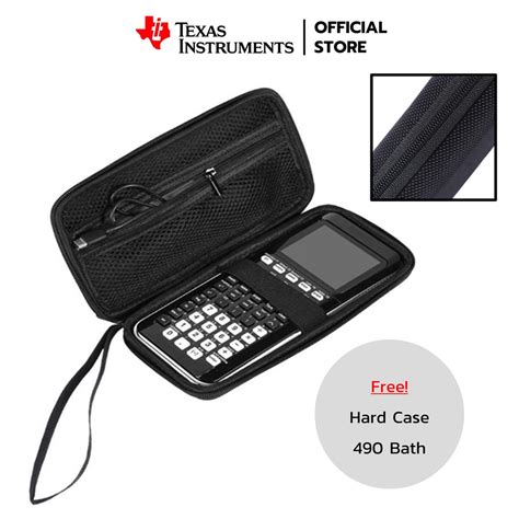 [free Hard Case] Texas Instruments เครื่องคิดเลขกราฟ รุ่น Ti 84 Plus Ce Python Graphing