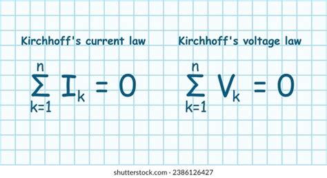 148 Kirchhoff Voltage Law Stock Vectors And Vector Art Shutterstock