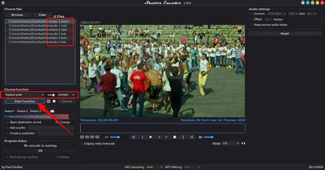 How To Replace Audio Track In A Video Using Shutter Encoder