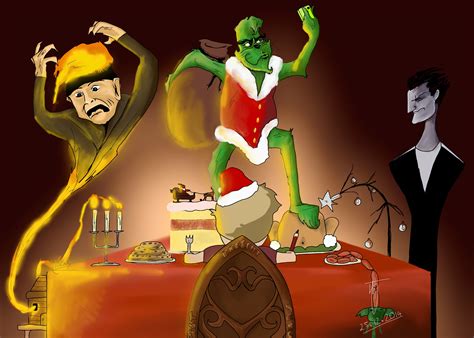 Ghost Of Christmas Villains By Kryscram On Newgrounds