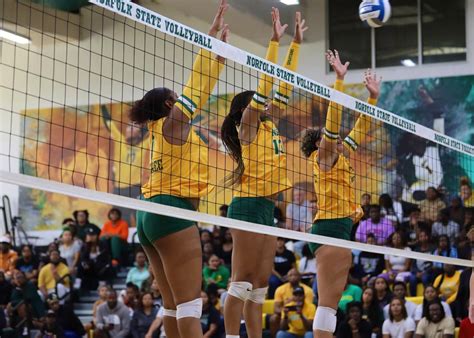 Nsu Volleyball Ranks 1 In The Meac Conference Spartan Echo