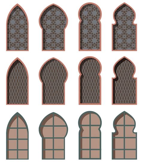 Free Vector Different Design Of Windows