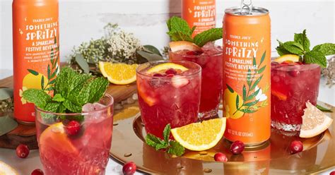The Best Trader Joes Drinks To Stock Up On For Dry January