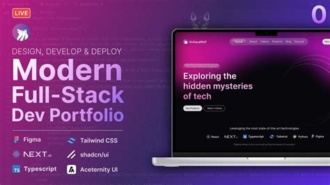 Code A Modern Dev Portfolio With Nextjs Typescript Tailwind Shadcn