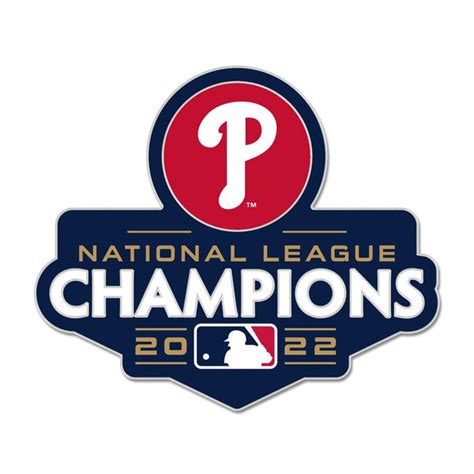 Philadelphia Phillies 2022 Nlcs Champs Logo Pin Fan Treasures
