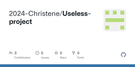 Github 2024 Christeneuseless Project